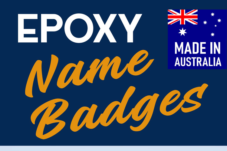 Epoxy Name Badges