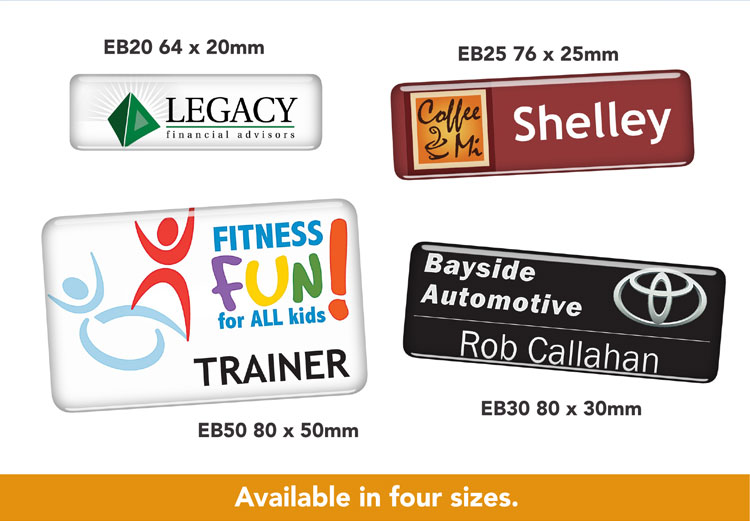 Epoxy Name Badges