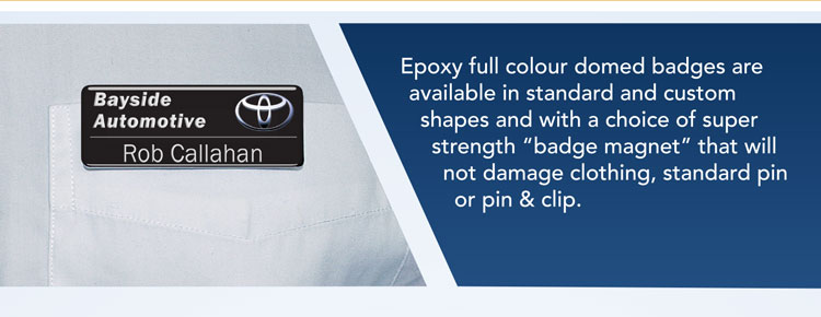 Epoxy Name Badges