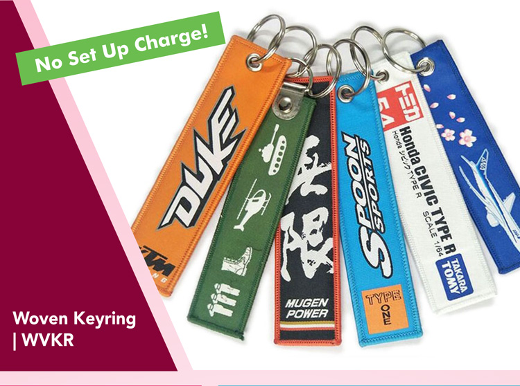 New Product - Woven Key Rings